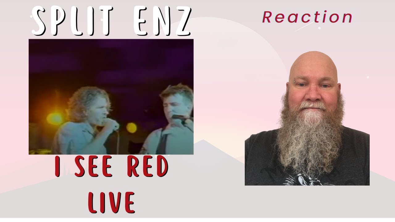 Split Enz - I See Red live (1989) reaction commentary - New Wave - YouTube