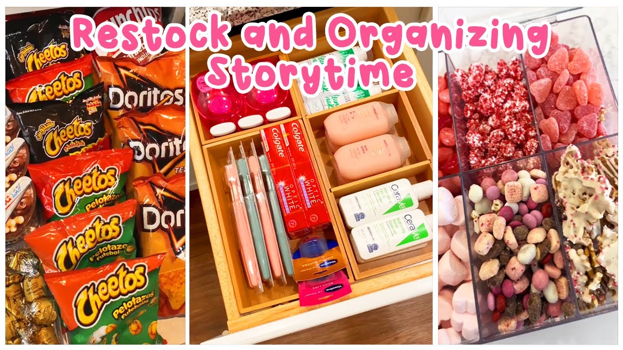 🌺 1 Hour Satisfying Restock And Organizing Tiktok Storytime Compilation ...