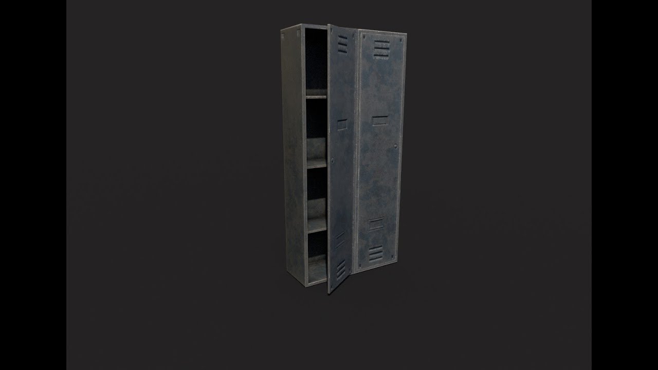 Making of Locker 3ds max tutorial - YouTube
