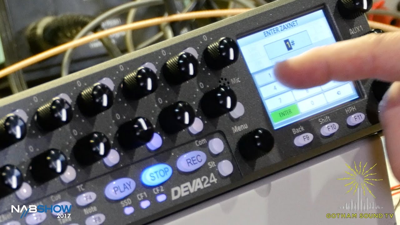 NAB 2017: Zaxcom Deva 24 - YouTube