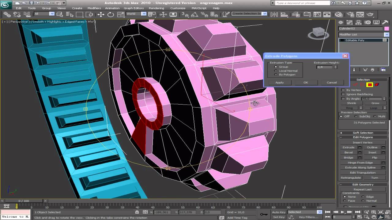 Modelando uma Engrenagem - Parte2 - YouTube
