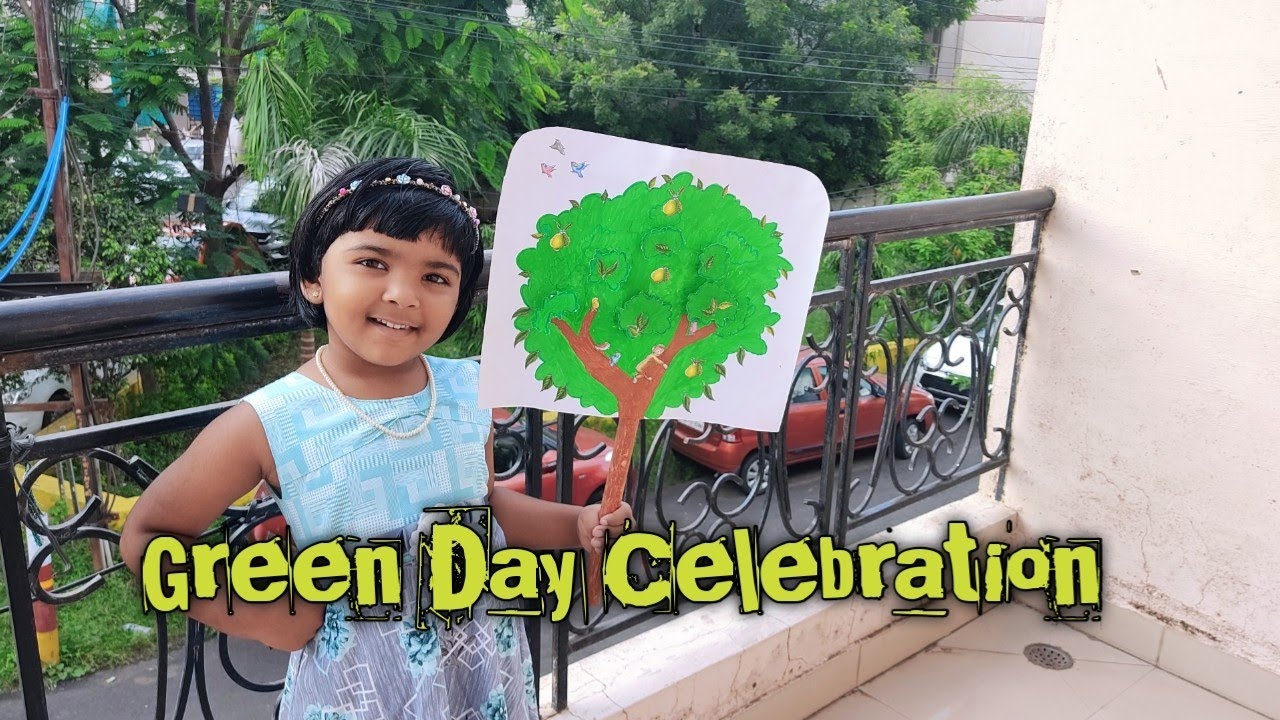 Green day Celebration // Save trees🌳 - YouTube