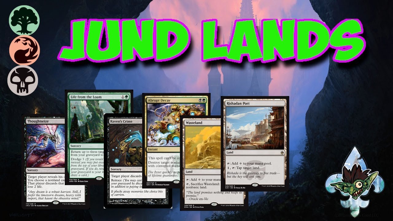 Jund Lands! - Legacy - YouTube