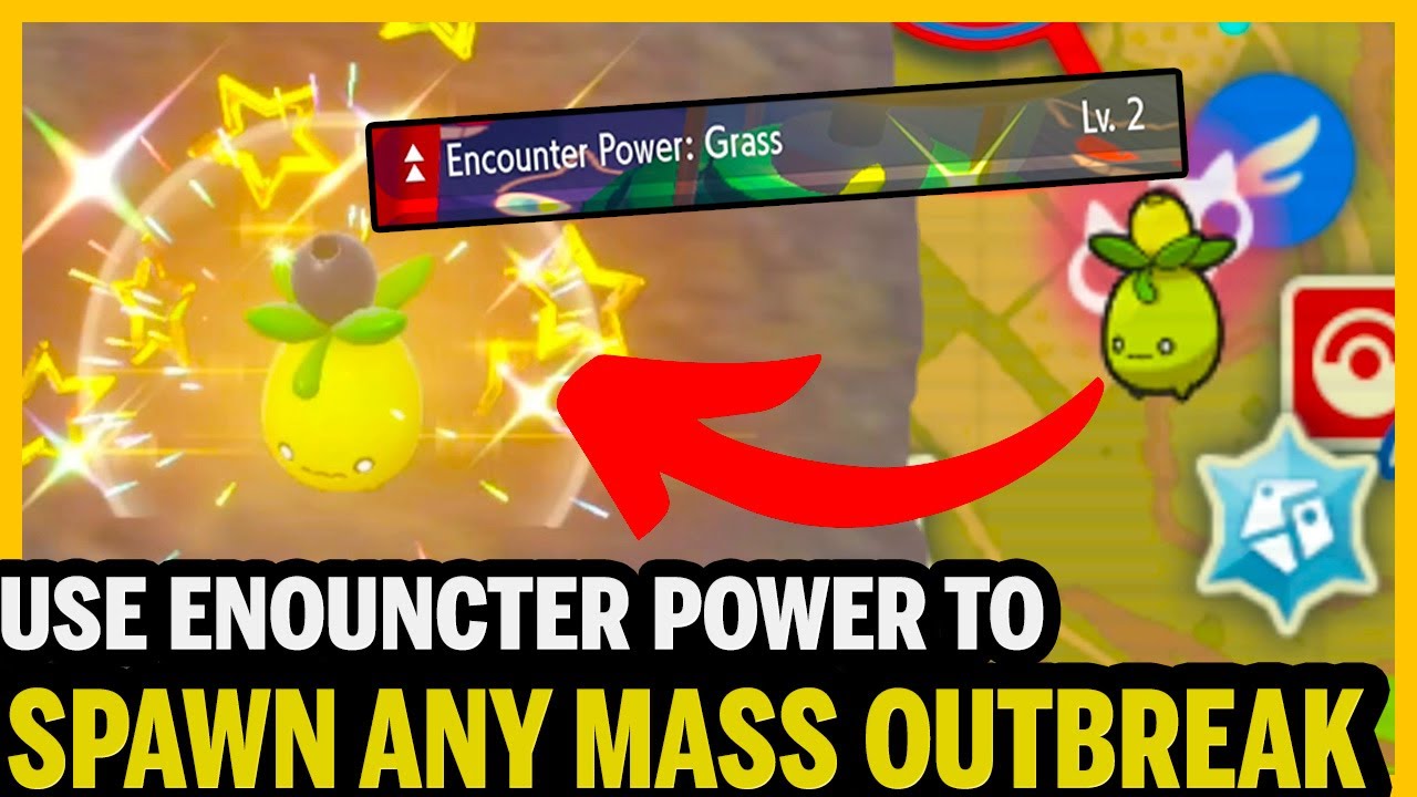 How To Use ENCOUNTER POWER to Spawn ANY Mass Outbreak in Pokemon ...