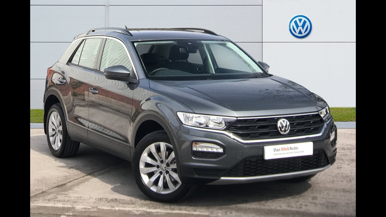 Volkswagen, T-ROC HATCHBACK, 1.5 TSI EVO SE 5dr DSG - YouTube