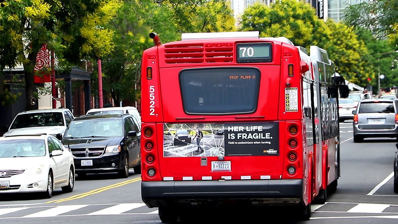 WMATA Metrobus 2020 New Flyer XD60 "Xcelsior" Artic 5522 On The 70 ...