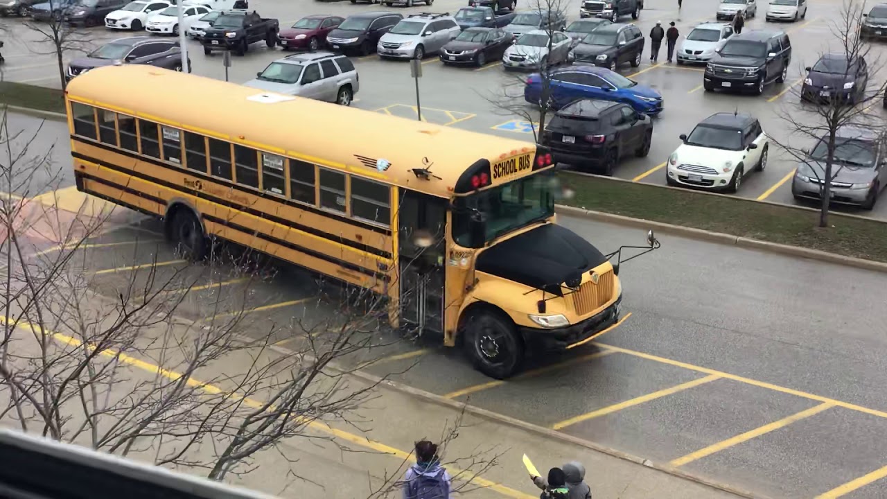 Buses leaving my school part 1 of 2 - YouTube