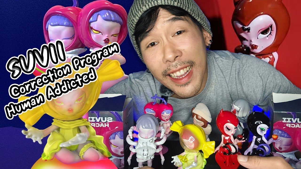 Unbox Art Toy - Suvii Human Addicted Correction Program - YouTube