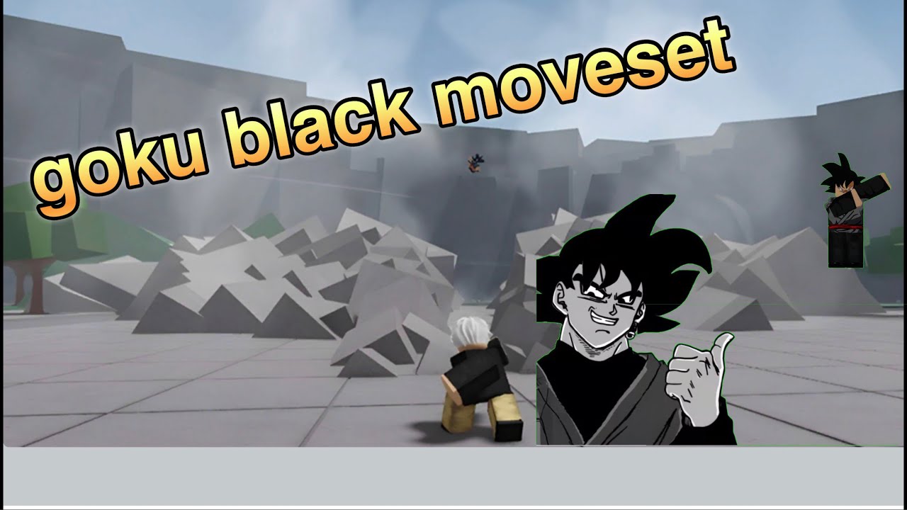 Goku black moveset Tsb plz look at des - YouTube