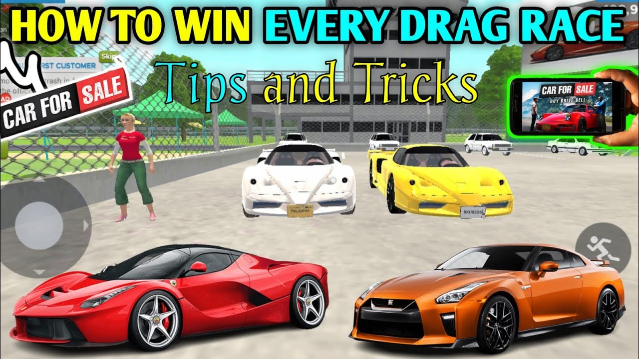 How To Win Every Drag Race In Car Saler Simulator Dealer ( Tips ...
