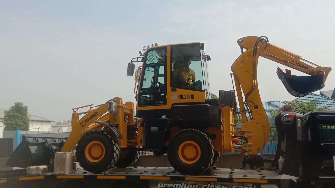 RHINO BACKHOE LOADER - YouTube