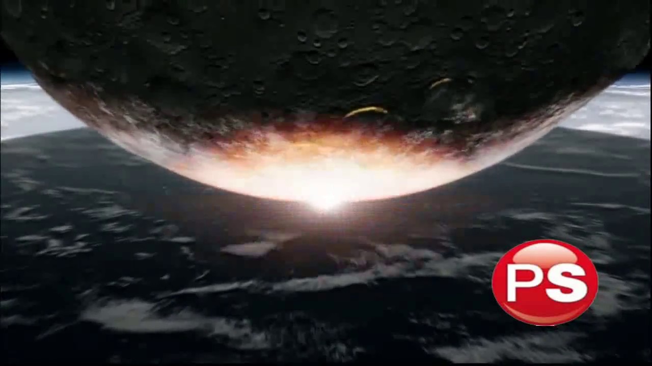 Huge Asteroid Impact Simulation - YouTube