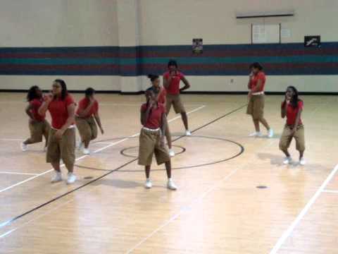 Destiney with the Lewis Fraiser Steppers - YouTube