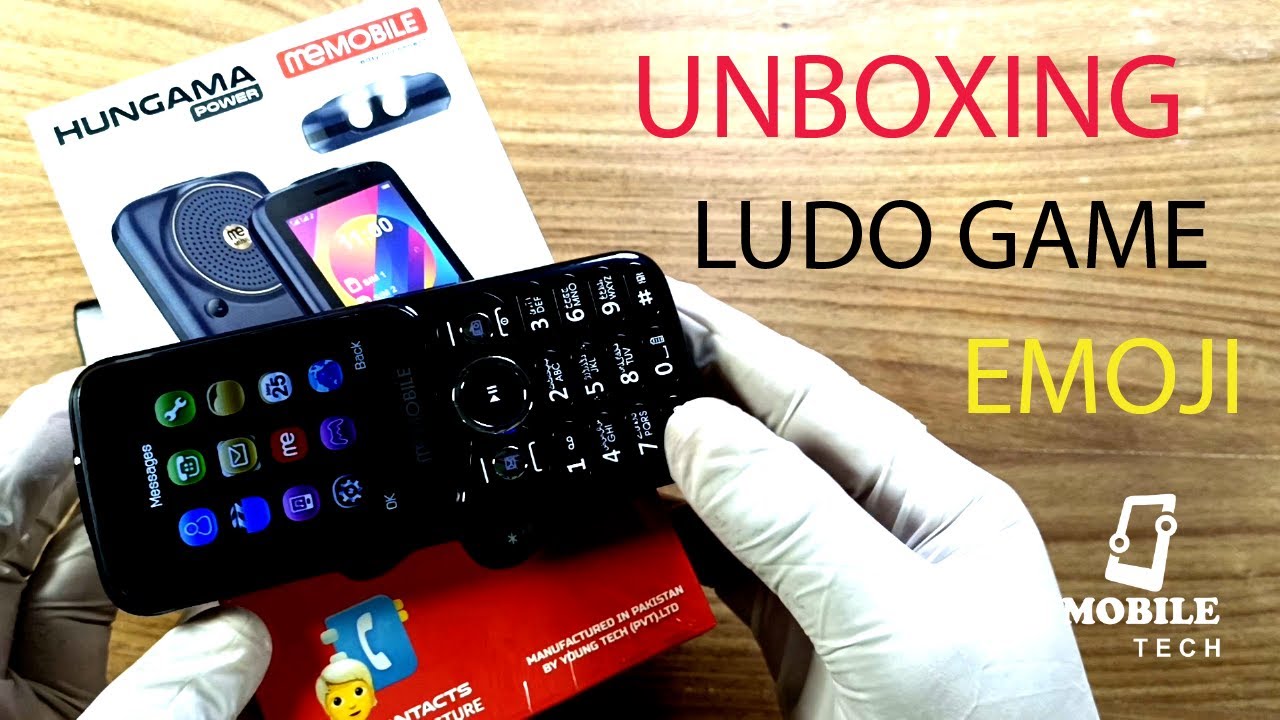 UNBOXING & REVIEW meMOBILE HUNGAMA POWER NEW MOBILE WITH BUILT I LUDO ...
