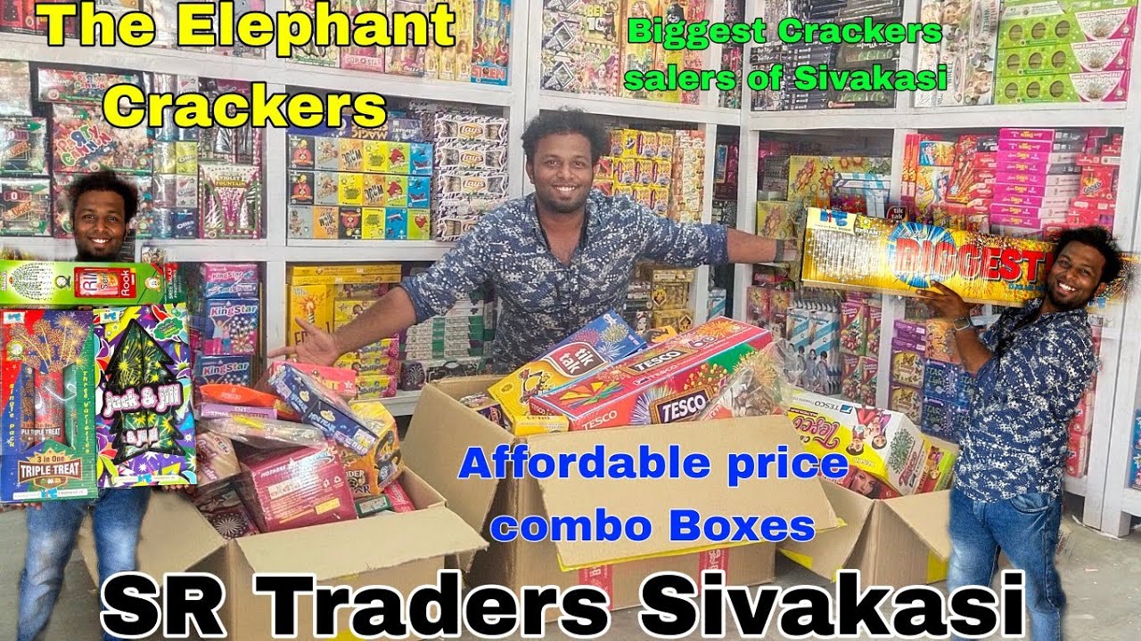 2023 தீபாவளி வேட்டு ஆரம்பம்💥 | SR traders Sivakasi | The Elephant Crackers Sivakasi | Diwali ...