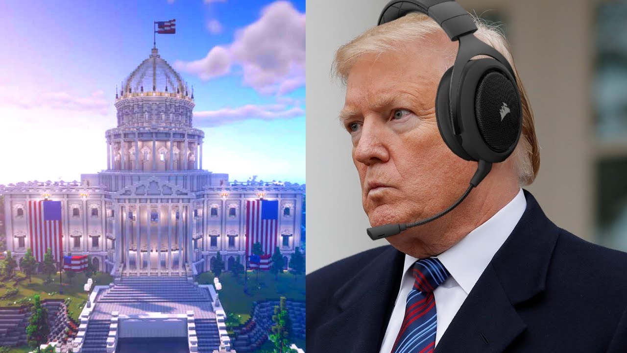 Presidents Play Minecraft - YouTube