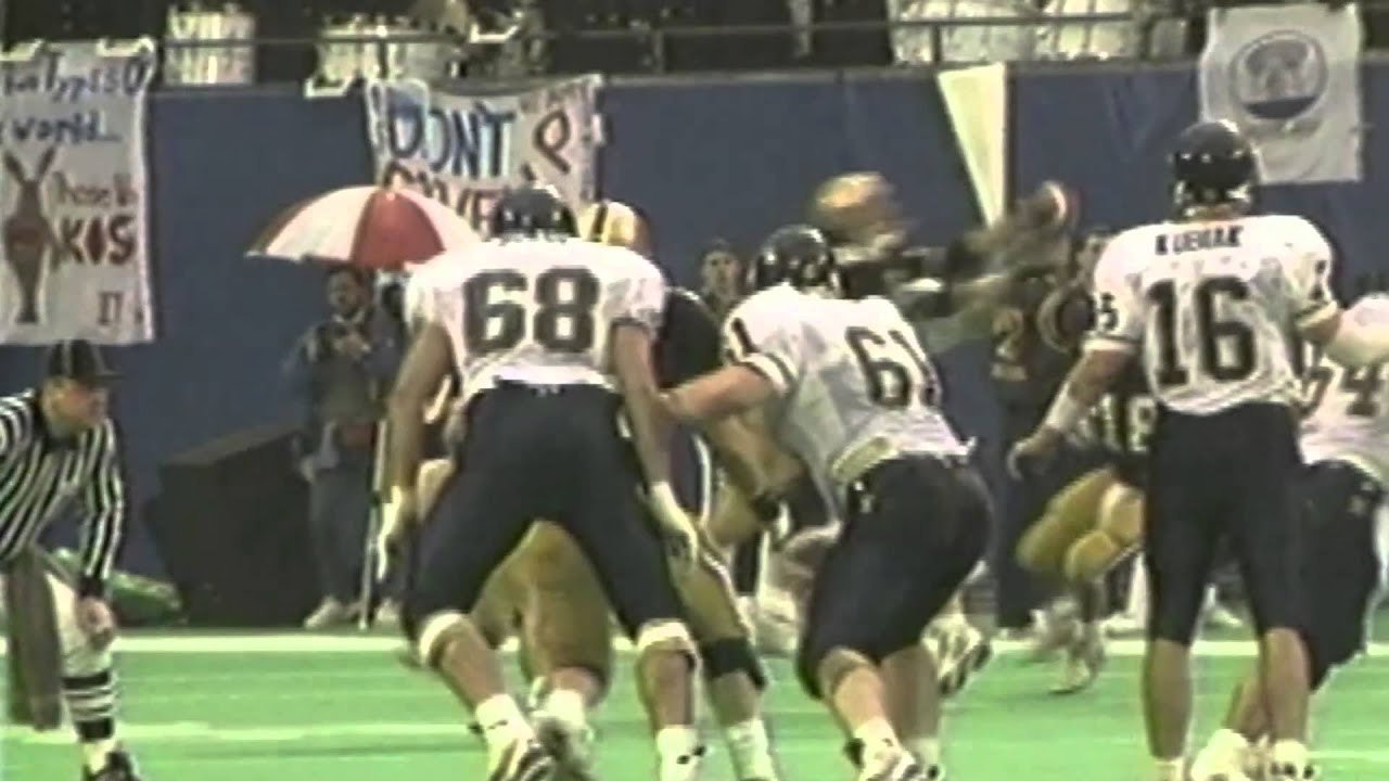 Throwback Thursday: Army Football vs. Navy 1993 - YouTube