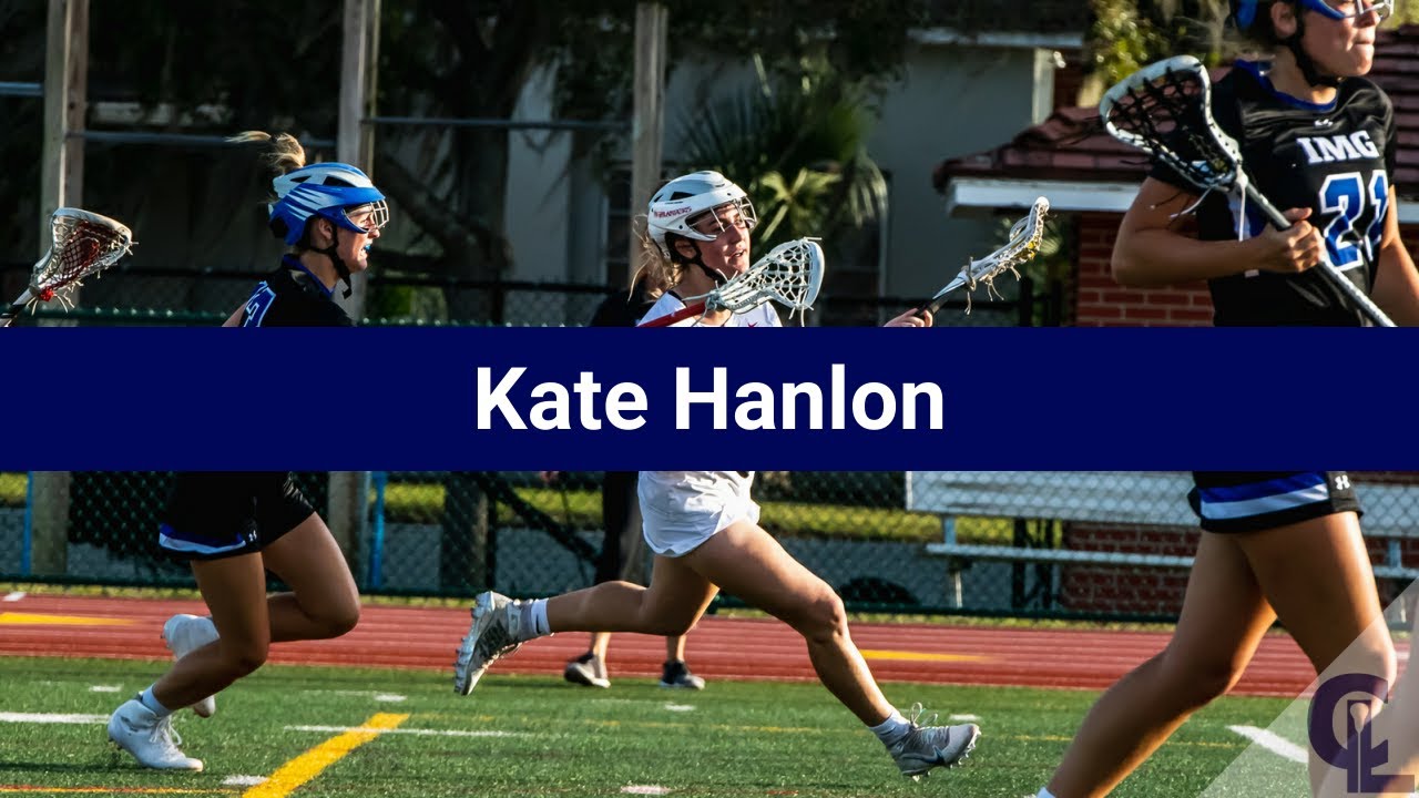 Kate Hanlon Lacrosse Highlights - FL 2022 - Mid - YouTube