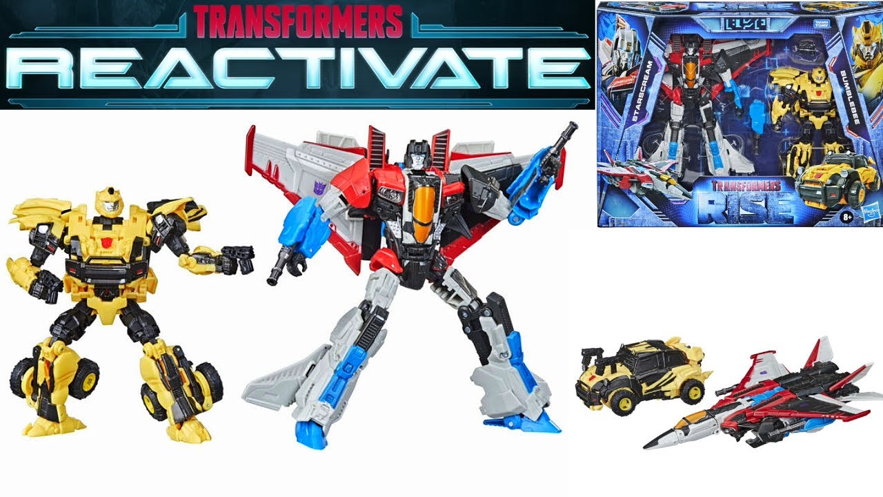 Transformers Rise (Reactivate) Starscream & Bumblebee 2-Pack First Look ...
