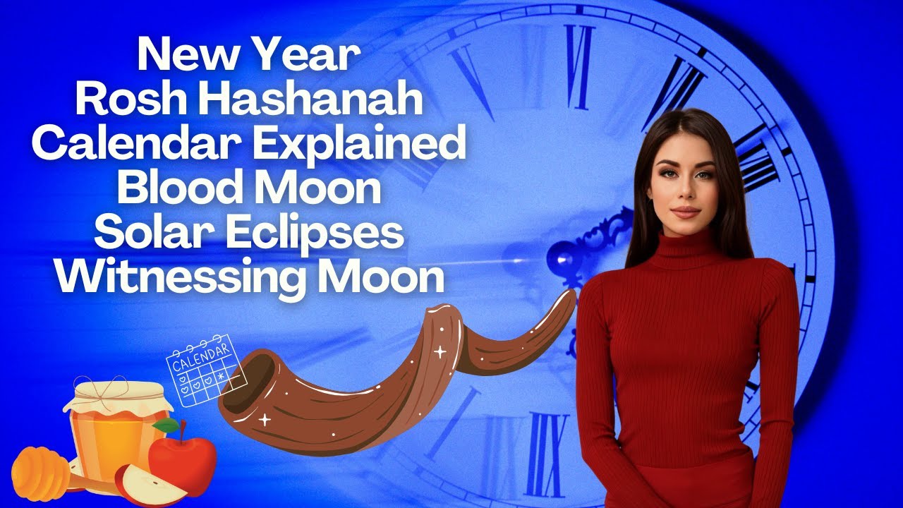 Rosh Hashanah / Explaining Times & Seasons & the Calendar / Solar Eclipse / Blood Moon - YouTube