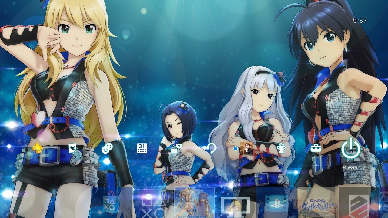 The Idolmaster: Platinum Stars Free PS4 Theme (1080p) - YouTube