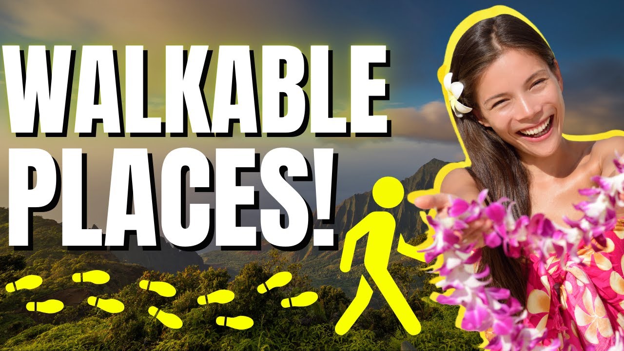 MOST Walkable HAWAII Neighborhoods - YouTube