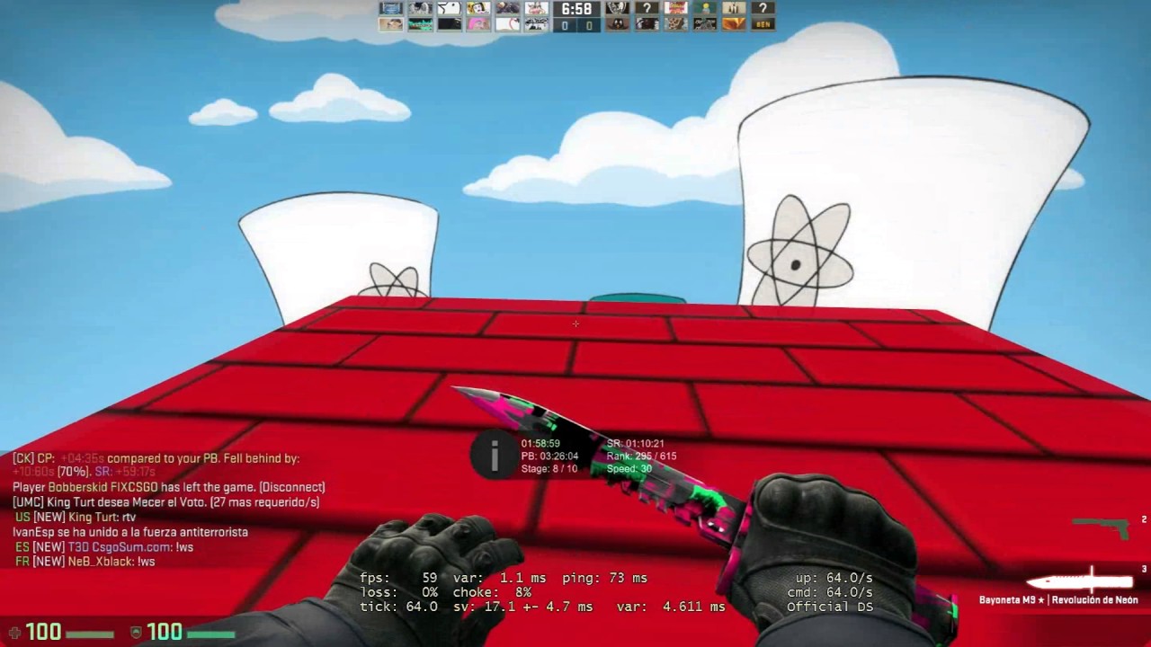 CS:GO | Surf Los simpson map - YouTube