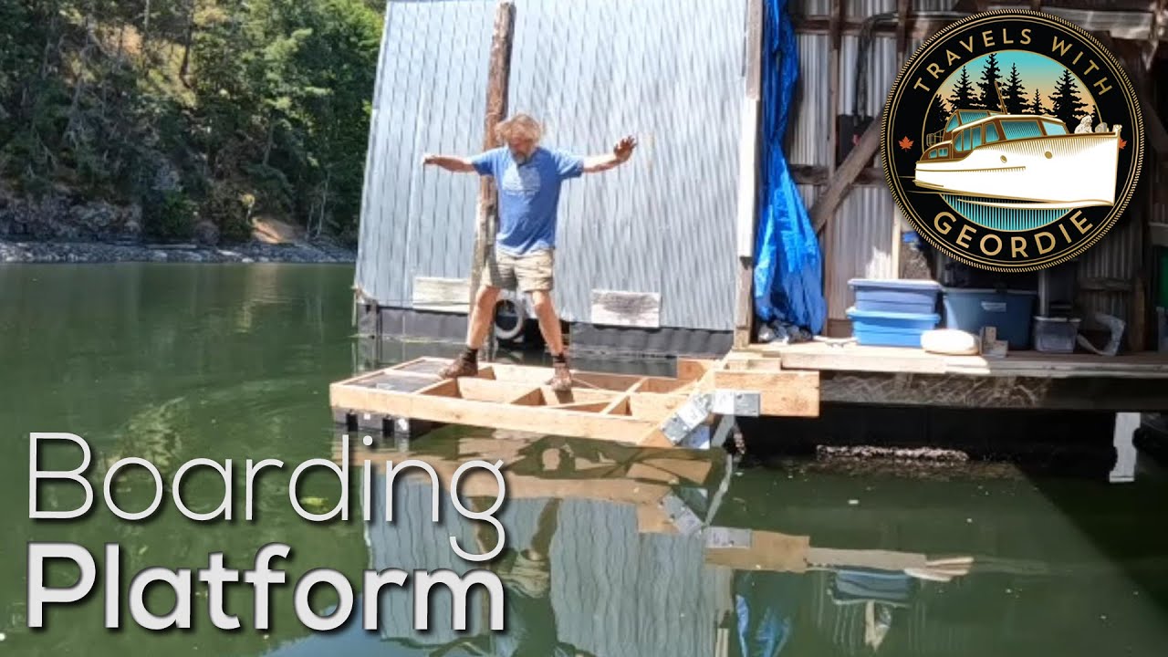 Boarding Platform - #369 - Boat Life - Living aboard a wooden boat ...