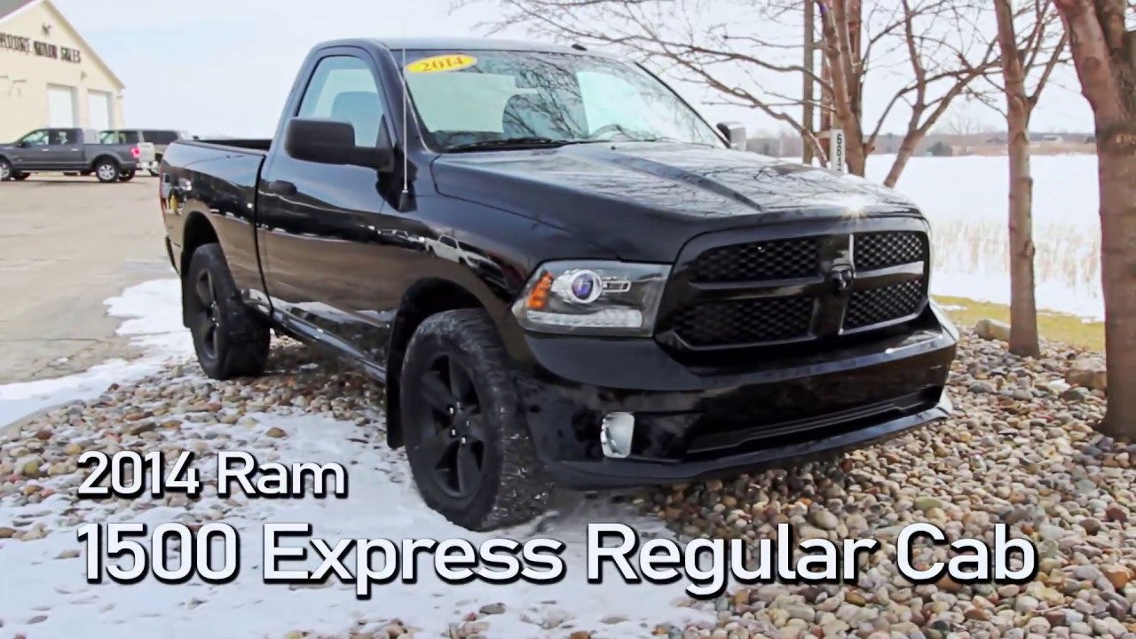2014 Ram 1500 Express Regular Cab - YouTube