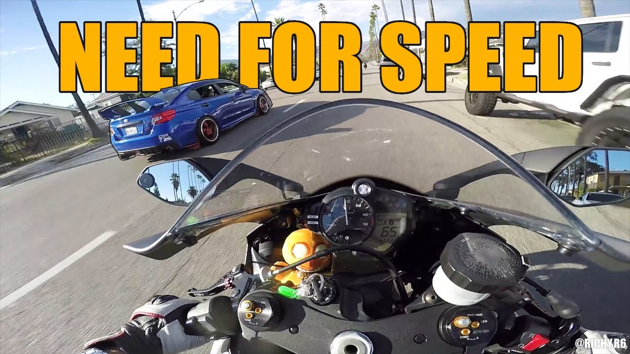 NEED FOR SPEED IN REAL LIFE | YAMAHA R6 - YouTube