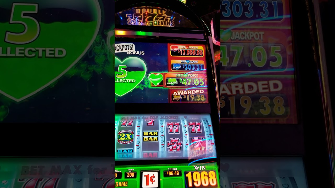 DOUBLE CLASSIC SEVENS .. casino game - YouTube