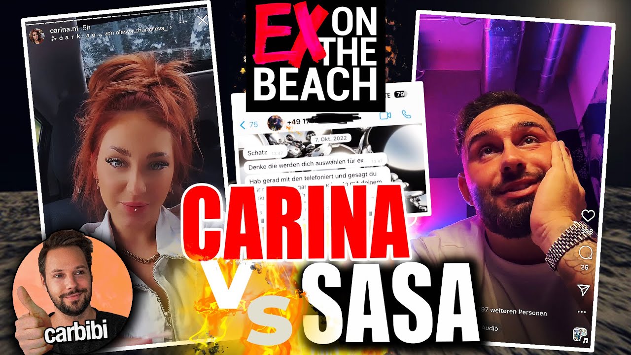 OMG !!! Carina droppt Screenshot von Sasa !!! 😂 Ex on the beach 2023 ...