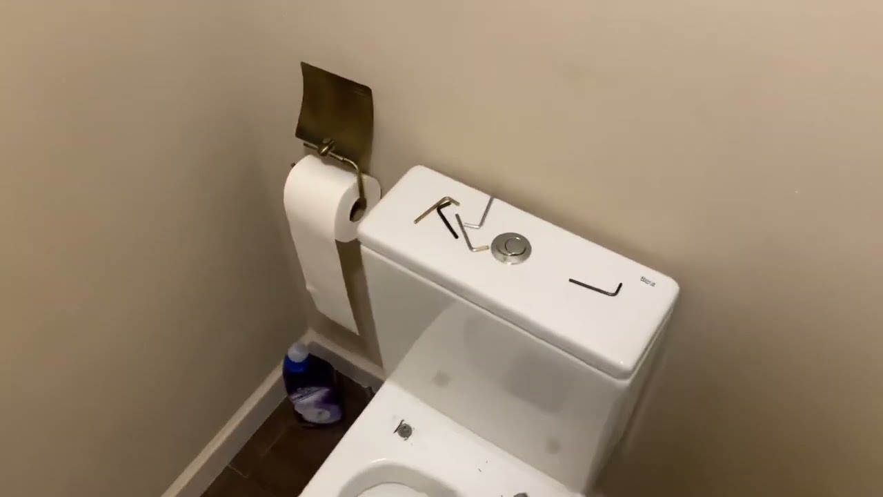 Cambiar tapadera Roca Hall inodoro.Como cambiar o desmontar la tapadera ...