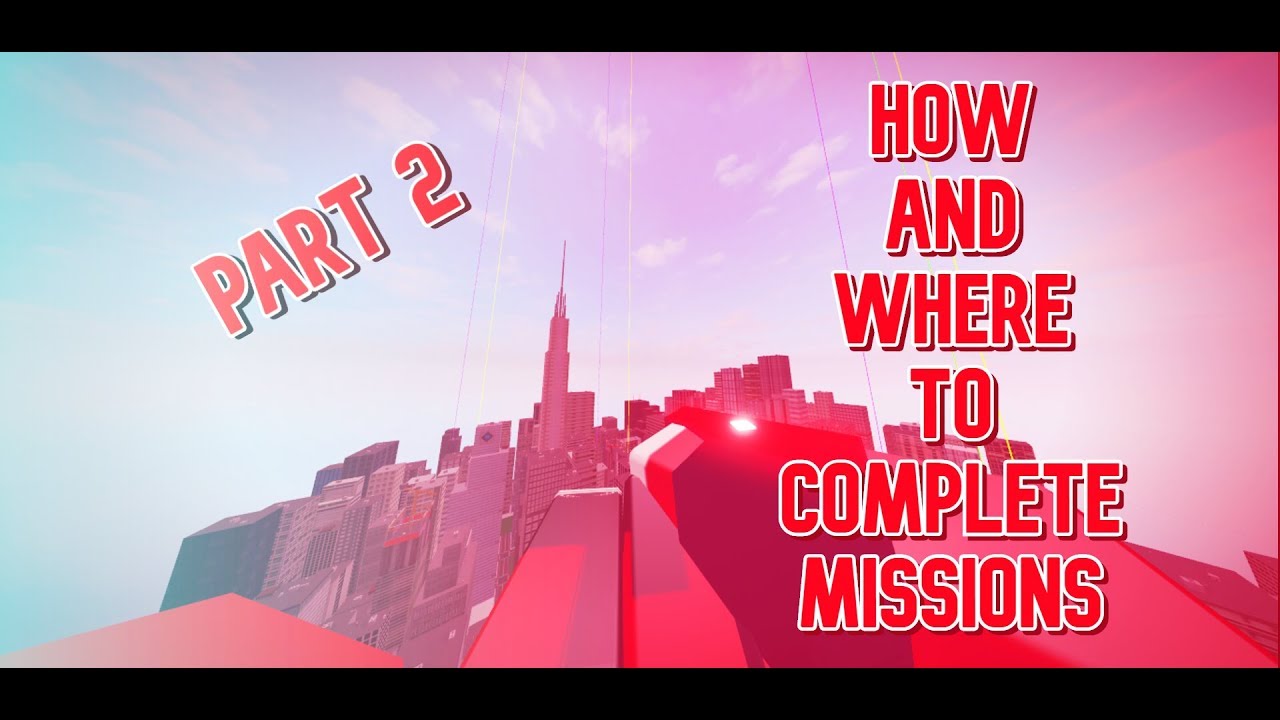 Roblox Parkour - HOW AND WHERE TO COMPLETE MISSIONS Part 2. - YouTube