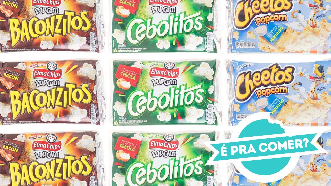 PIPOCA de BACONZITOS da ElmaChips! | PraComer // PratoFundo - YouTube