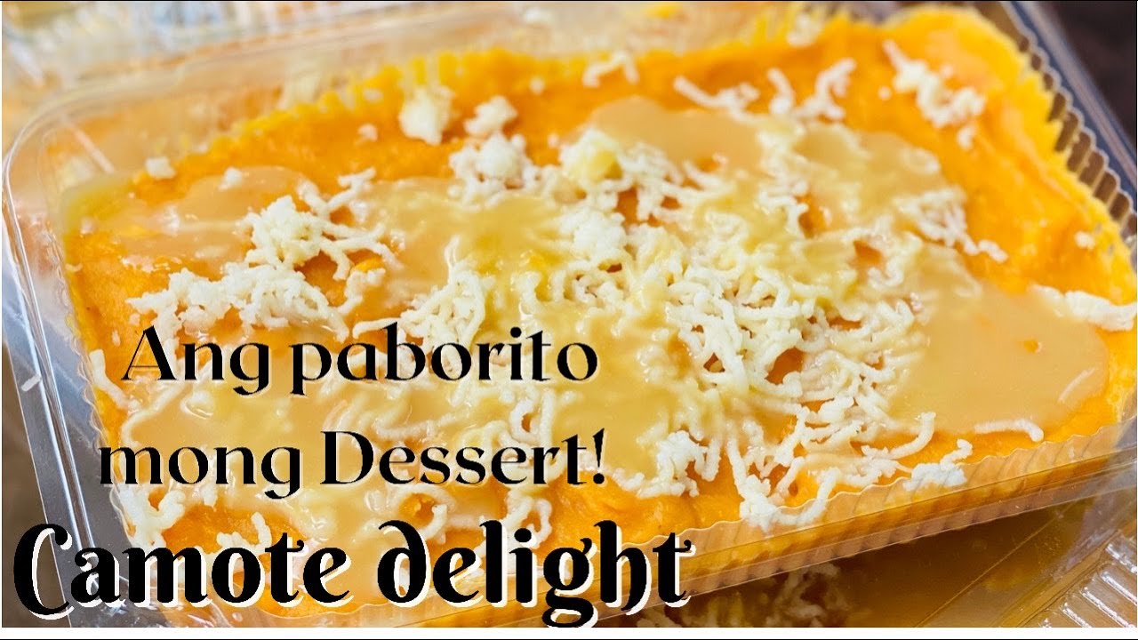 Kamote delight recipe | Camote delight recipe | Filipino dessert ...