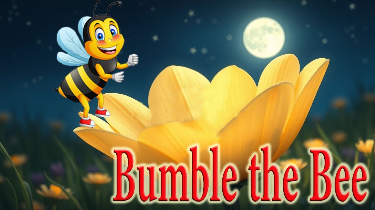 Bumble the Bee 🐝 | Fun Animated Kids Song | Nursery Rhyme & Bedtime ...