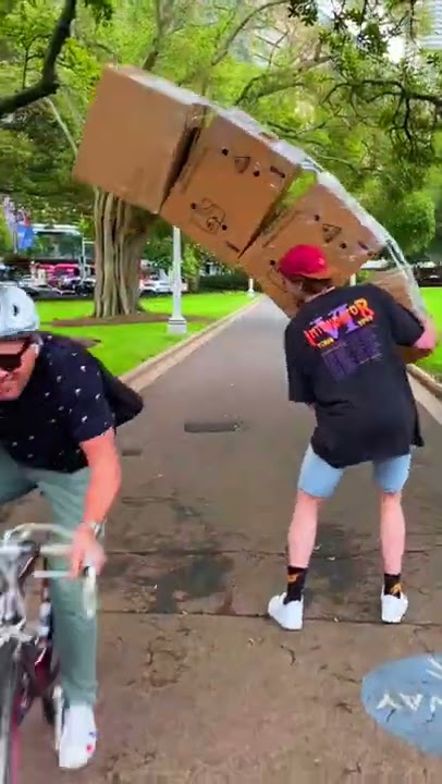 Falling Box Prank (Part 4) ‼️😂THE LAST ONE🥶 #shorts - YouTube