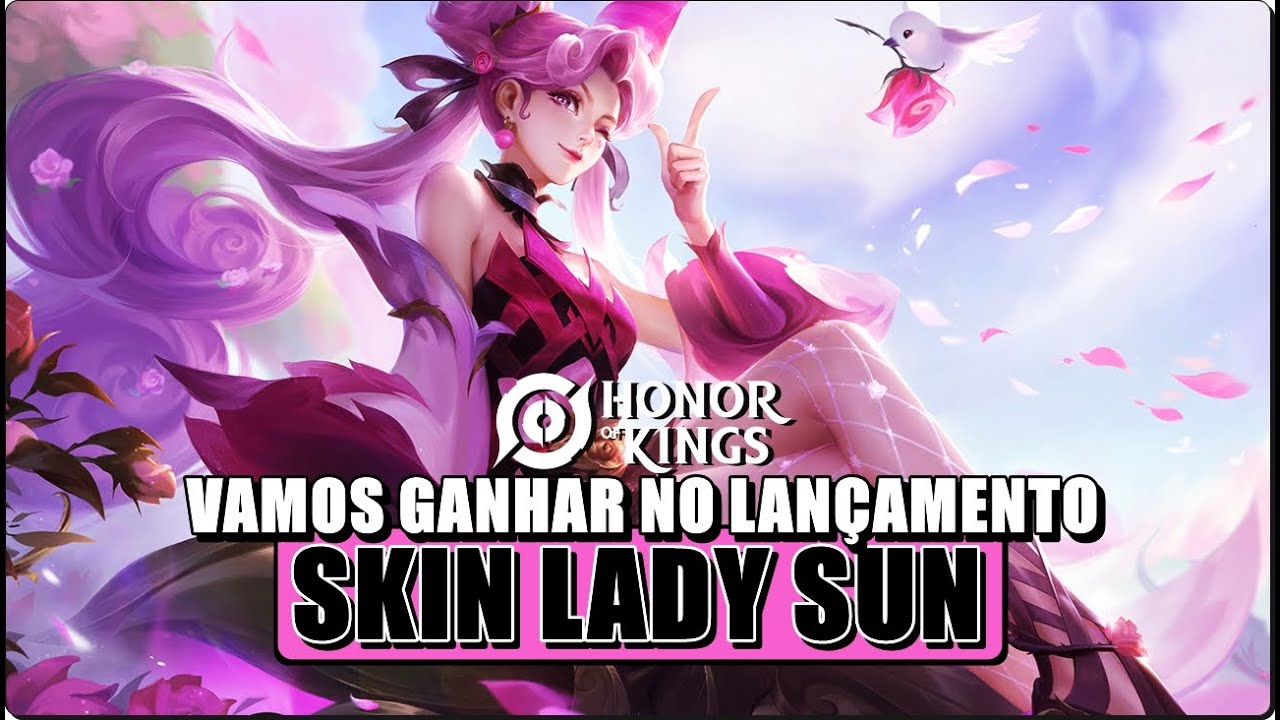 VEJA A SKIN DA LADY SUN QUE VAMOS GANHAR PERMAMENTEMENTE NO EVENTO DE ...