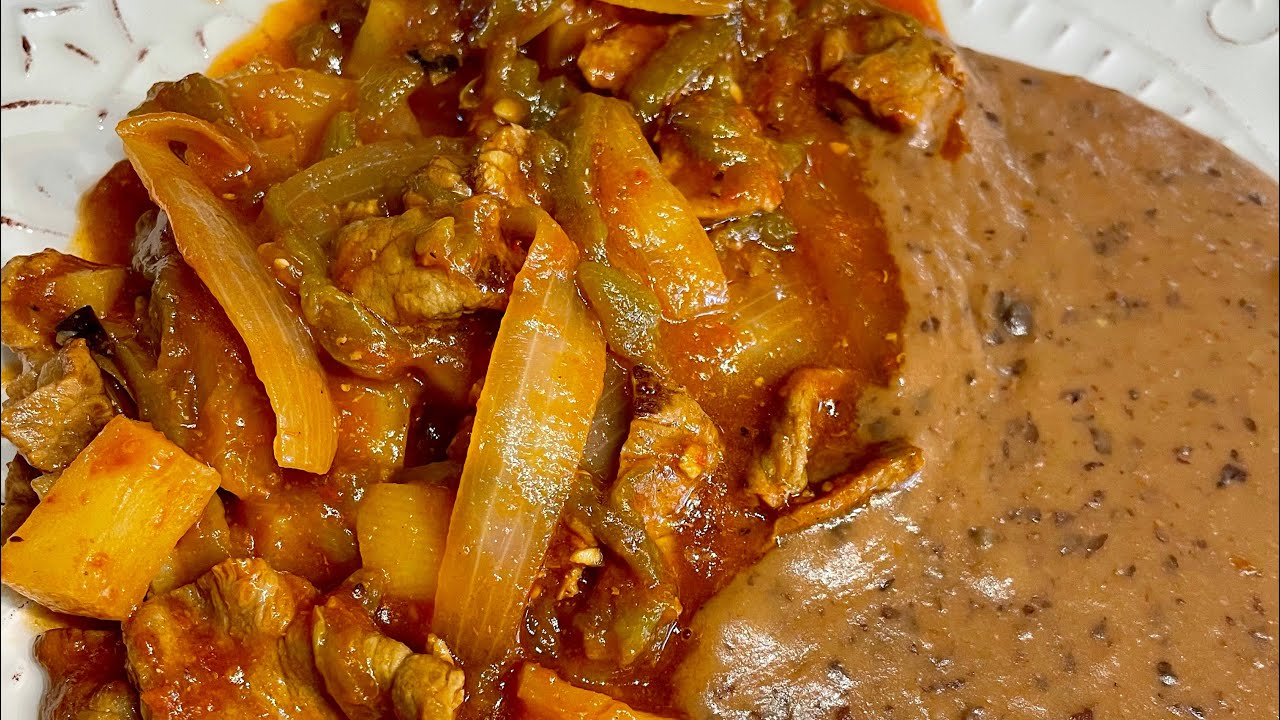 Bistec Ranchero con marinada especial | MARILYN MILES - YouTube