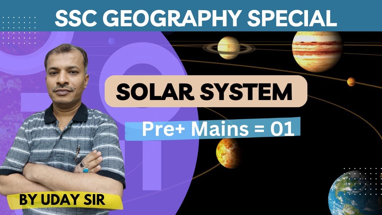 SOLAR SYSTEM ll Amazing Facts On solar system ll FOR ALL EXAMS lBy Uday ...