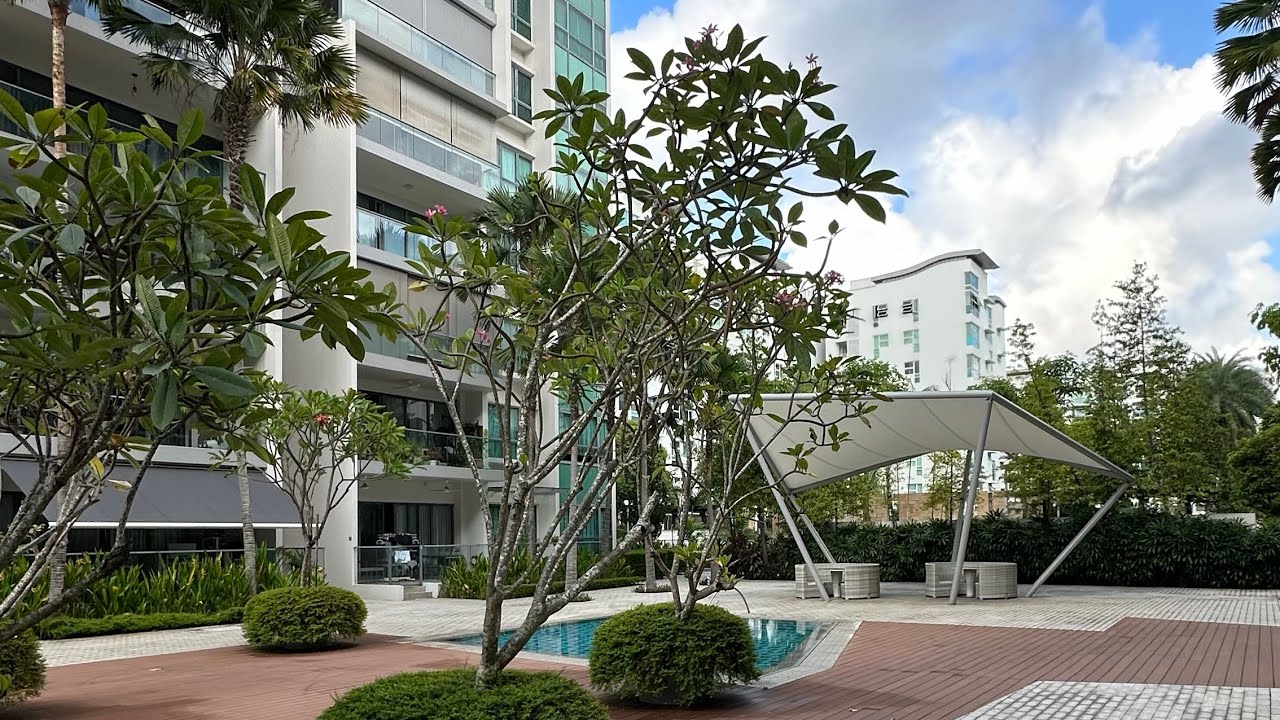 The Gale condo (Singapore) 3bedder + utility 1346 sqft - YouTube