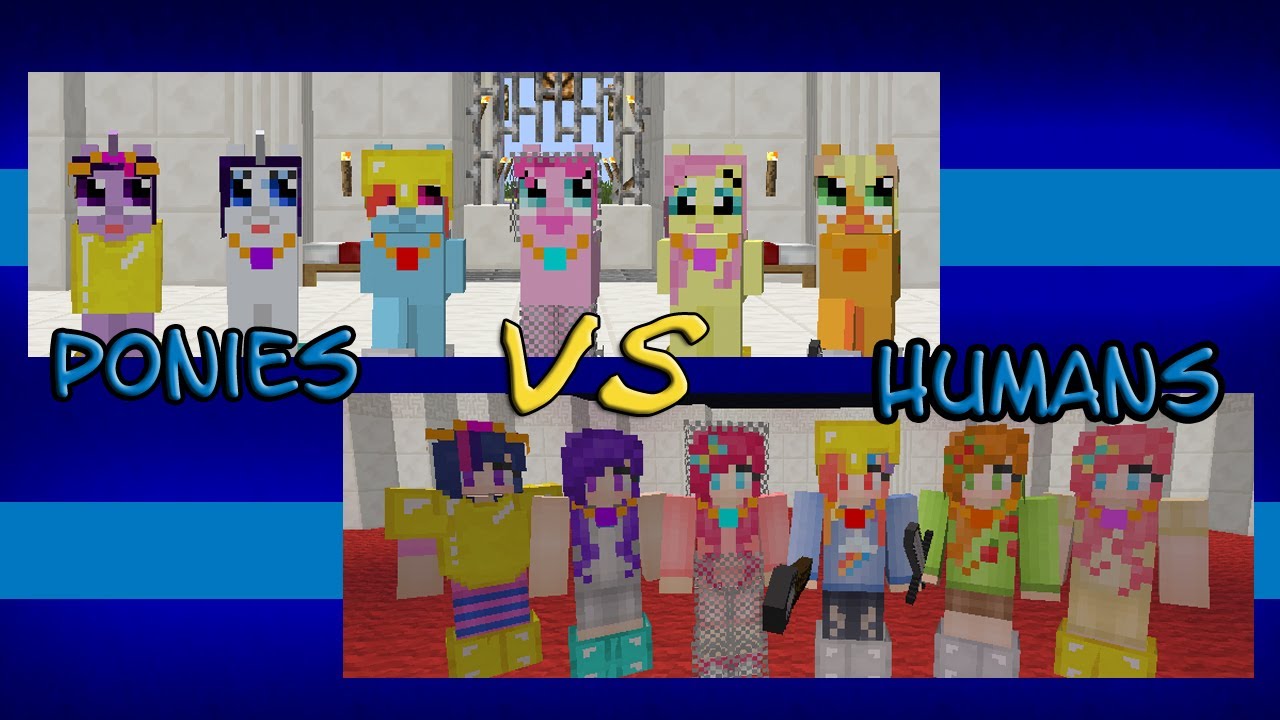 Let's Battle - Humans vs Ponies - YouTube