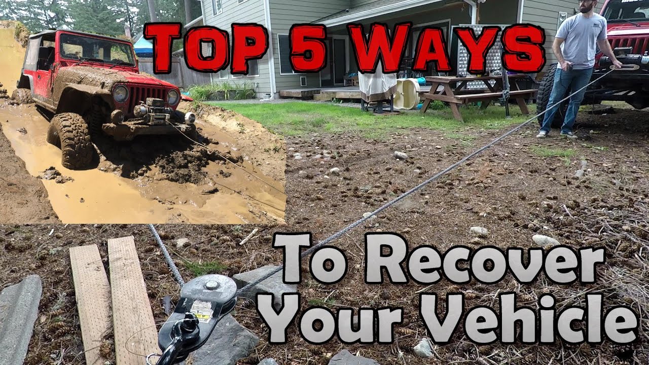 Top 5 Ways to Recover your Vehicle!! 4X4 Rescue and recovery 101 - YouTube