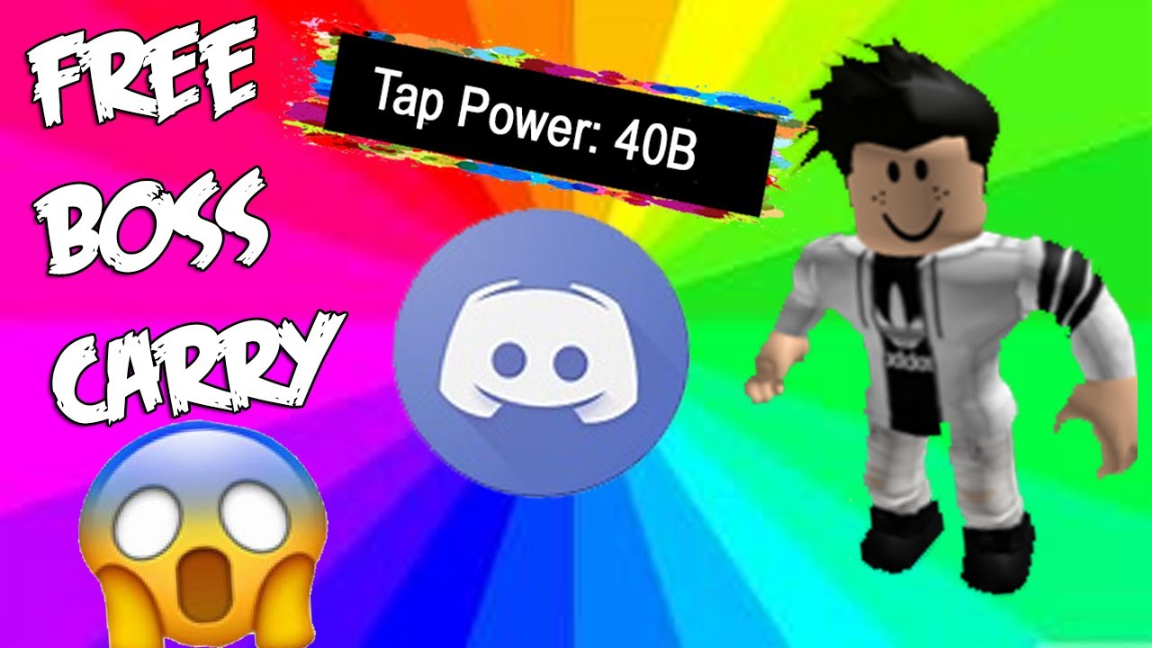 (READ DESC!) Tapping Simulator Free Boss Carries! *FAST SR TOKENS ...