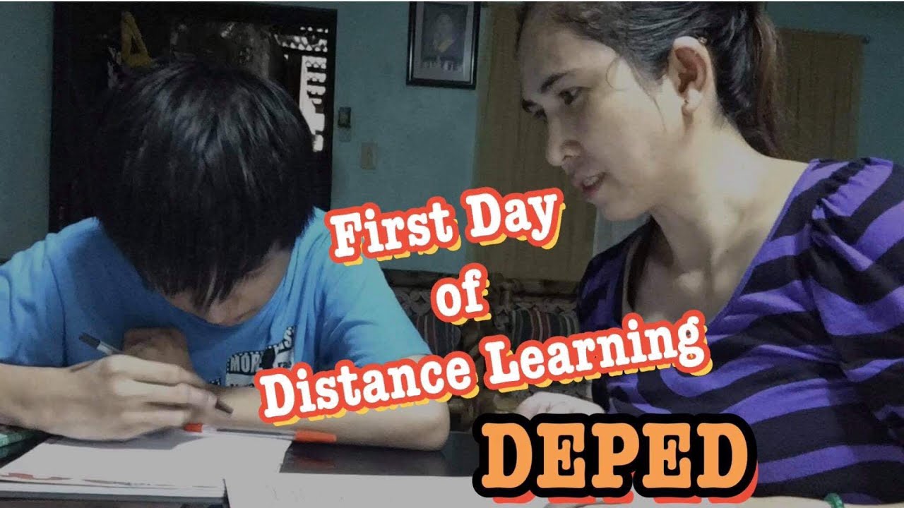 DEPED First Day of Classes//Distance Learning//Module Distance Learning//Luye Vlogs - YouTube