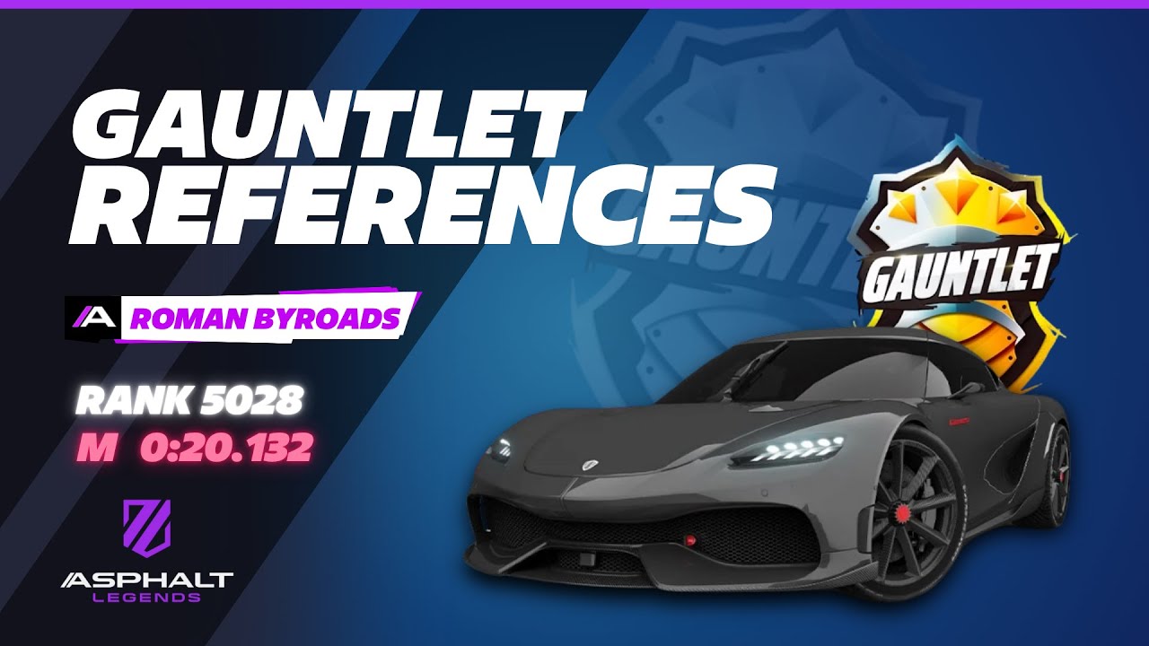 Roman Byroads - Gauntlet | Asphalt Legends Unite - YouTube