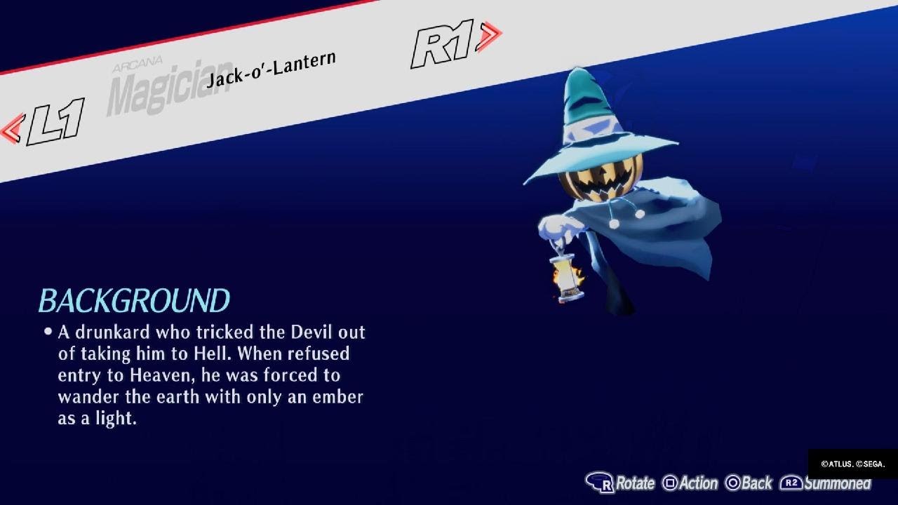 Persona 3 Reload how to fuse jack o lantern - YouTube