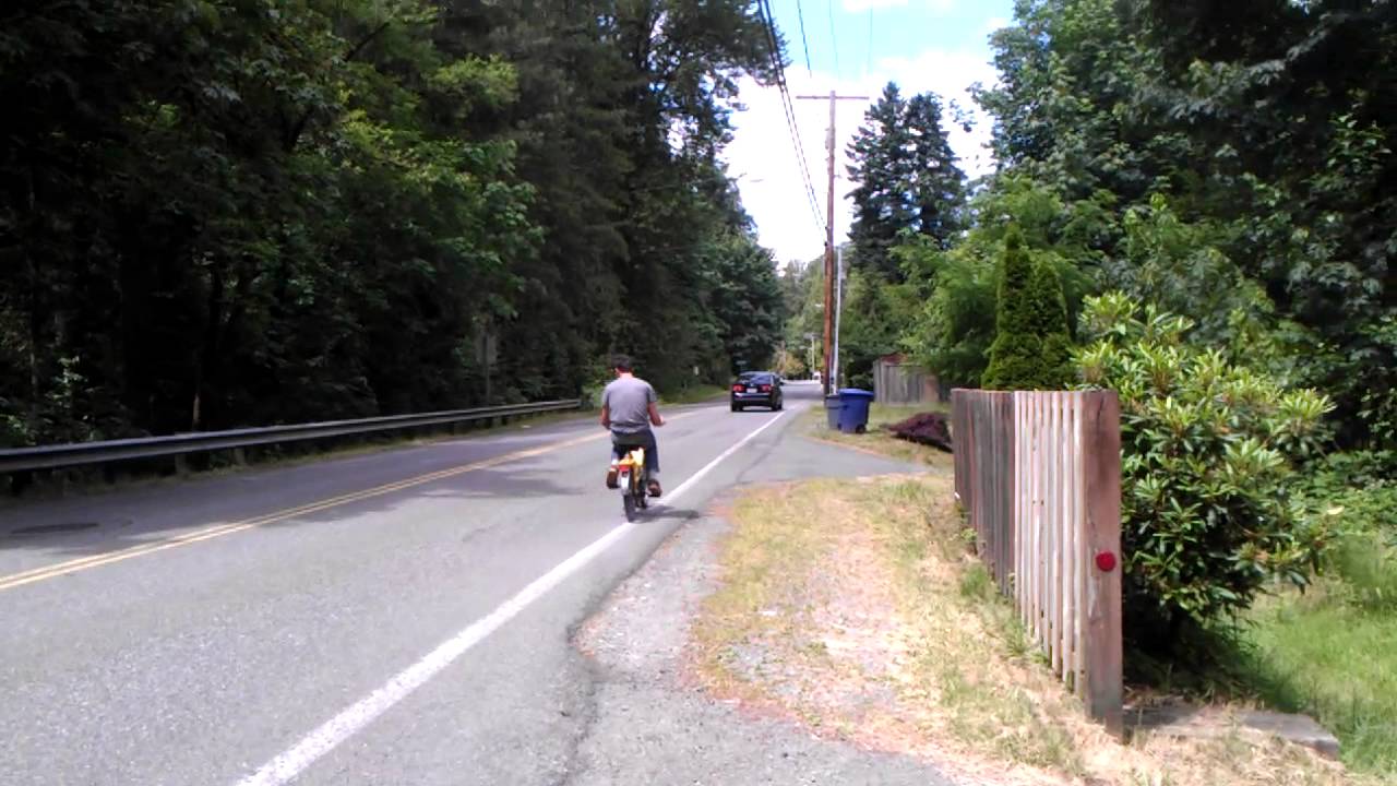 77 Motobecane Mobylette 40T Moped - First Ride 1 - YouTube