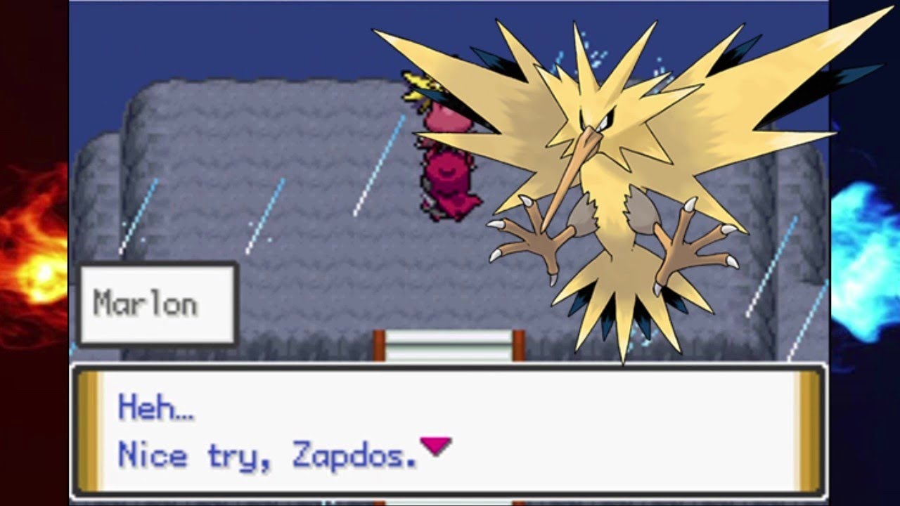 Pokémon Unbound Part 17 Marlon, Zapdos & Mega Evolution. - YouTube